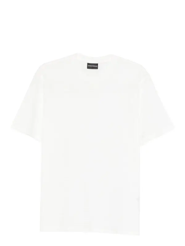 Emporio Armani Logo Cotton T-shirt - White