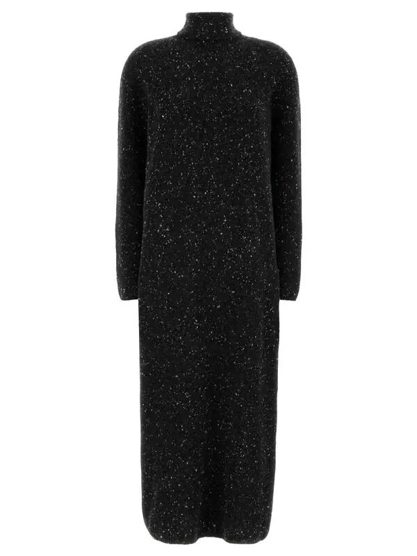 THE ROW Melani Cashmere Long Dress - Grey