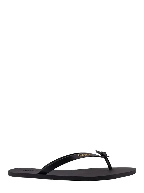 Saint Laurent Pool Flip-flops - Black