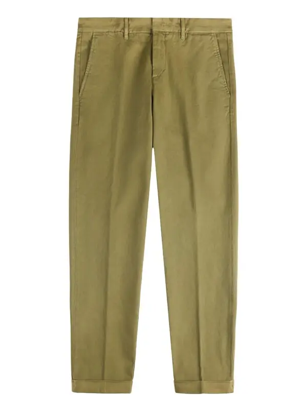 FAY Capri Model Pants - Green