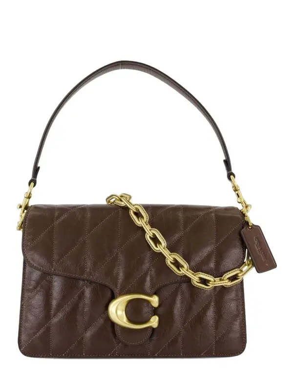 COACH Tabby Leather Shoulder Bag - Brown