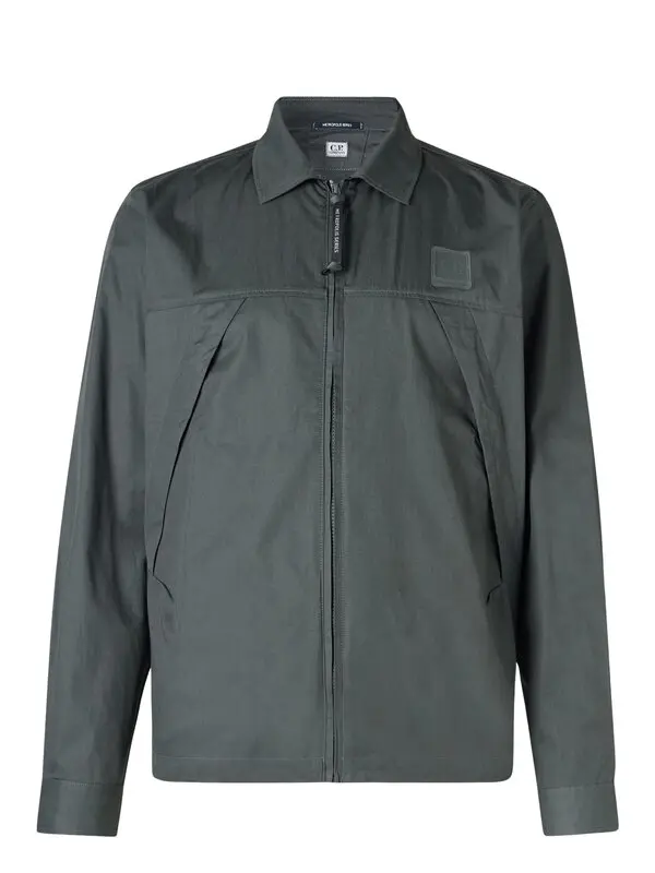 C.P. COMPANY C. P. Company Metropolis Series Logo Shirt - Grey