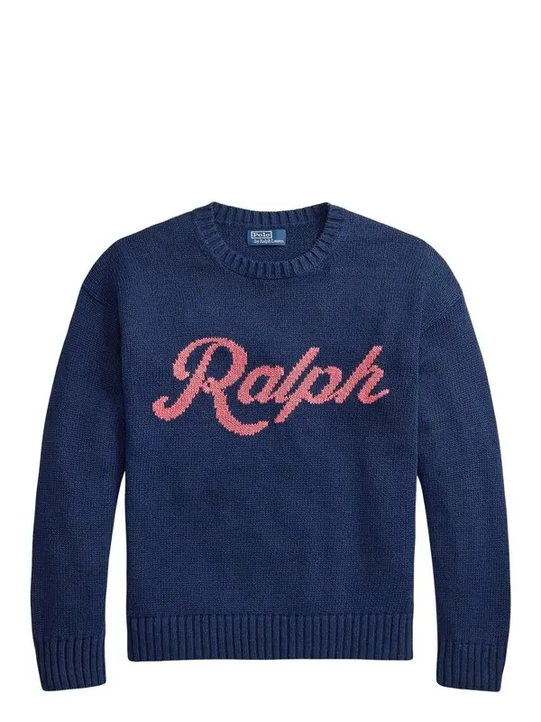 Polo Ralph Lauren The Ralph Logo Crewneck Sweater - Blue
