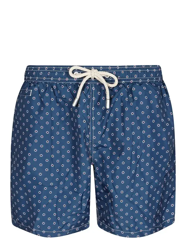 MC2 SAINT BARTH Lighting Micro Fantasy Sea Boxer - Blue