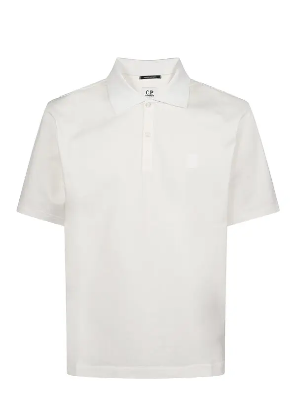 C.P. COMPANY C. P. Company Polo Shirt With Logo - White