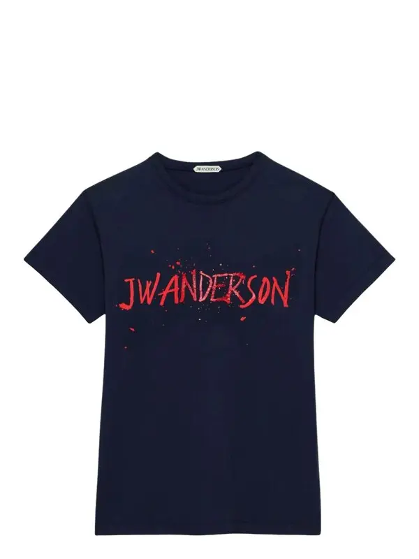 JW Anderson T-shirt With Logo - Blue