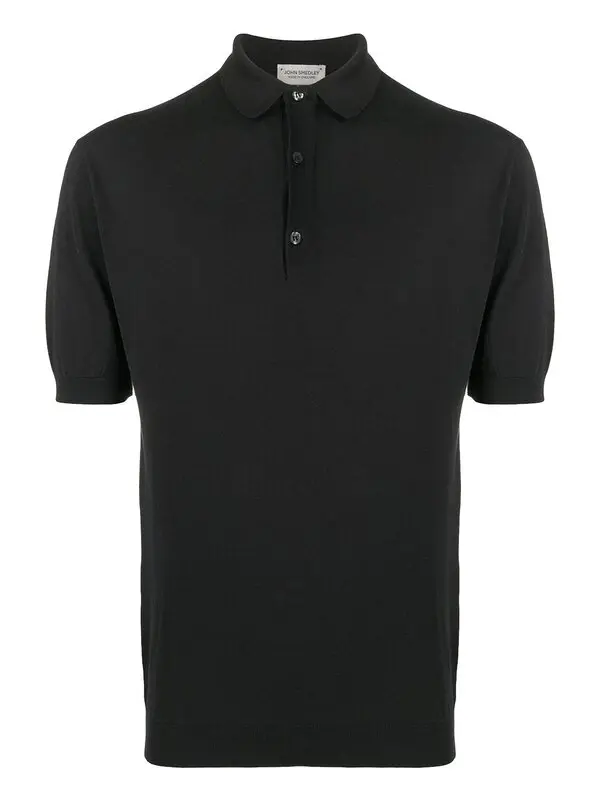 John Smedley Polo Adrian - Black
