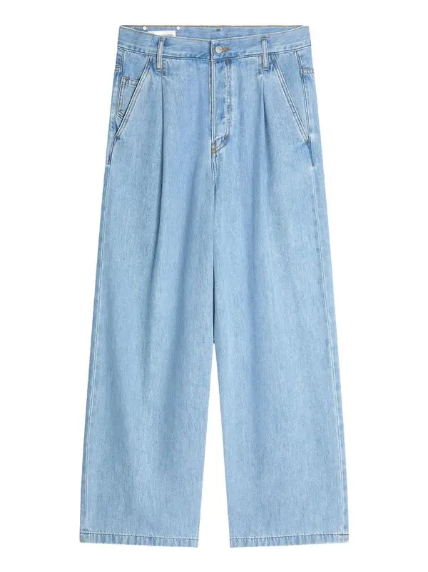 Dries Van Noten Penning Den Jeans - Blue