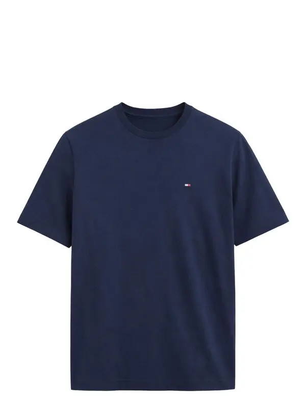 Tommy Hilfiger T-shirt With Flag - Blue