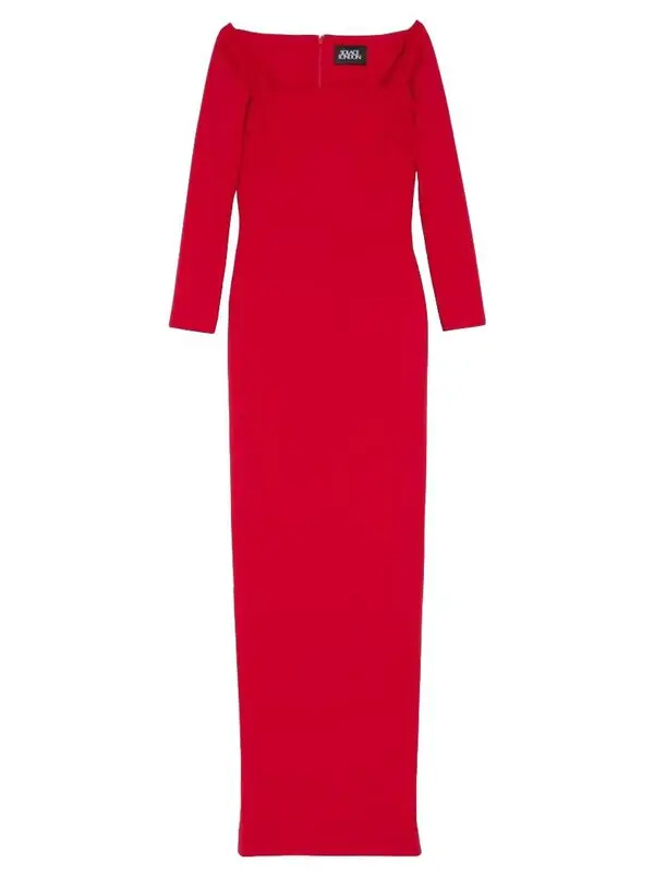 Solace London Lolita Maxi Dress - Red