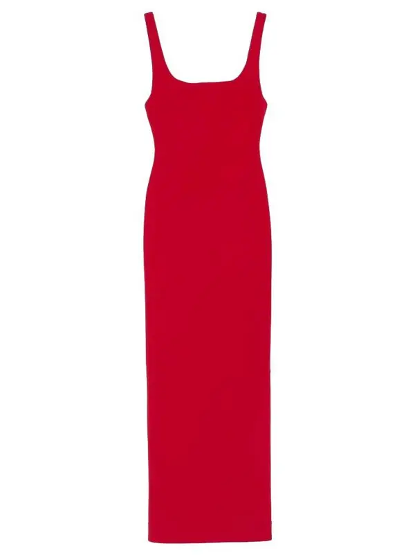 Solace London Aneila" Maxi Dress - Red
