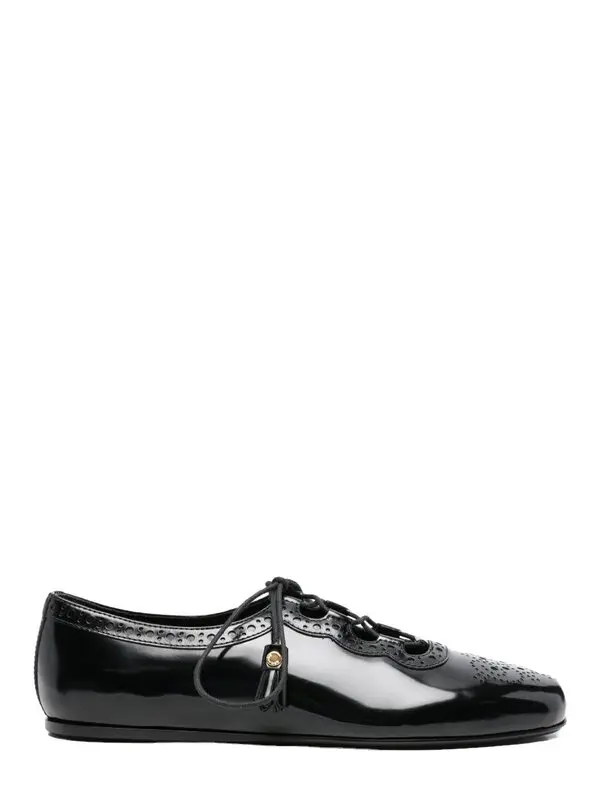 Church's Rhea Patent Leather Brogues With Tassel - Black