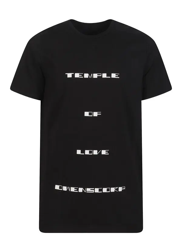 Rick Owens Level T T-shirt - Black