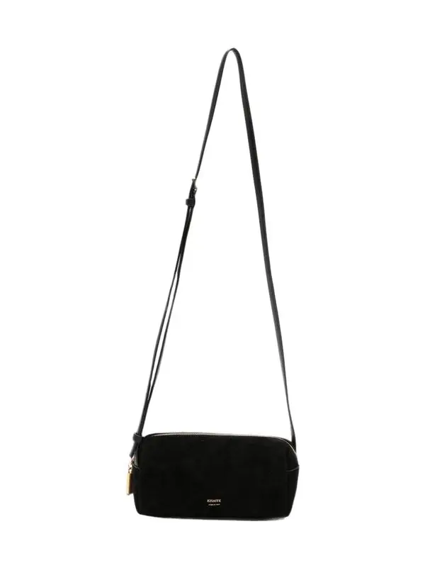 Khaite Kye Mini Leather Crossbody Bag - Black