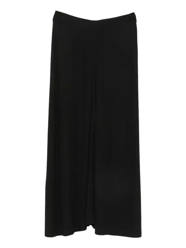 TOTEME Jersey Long Skirt - Black