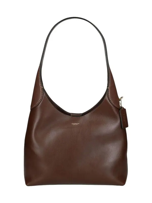 COACH Brooklyn 28 Leather Shoulder Bag - Brown