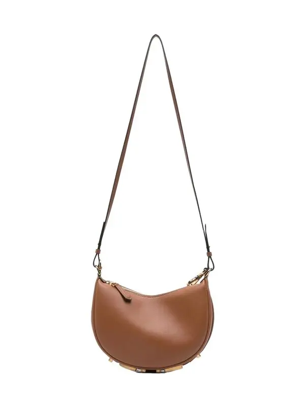Fendi Mini Leather Handbag - Brown
