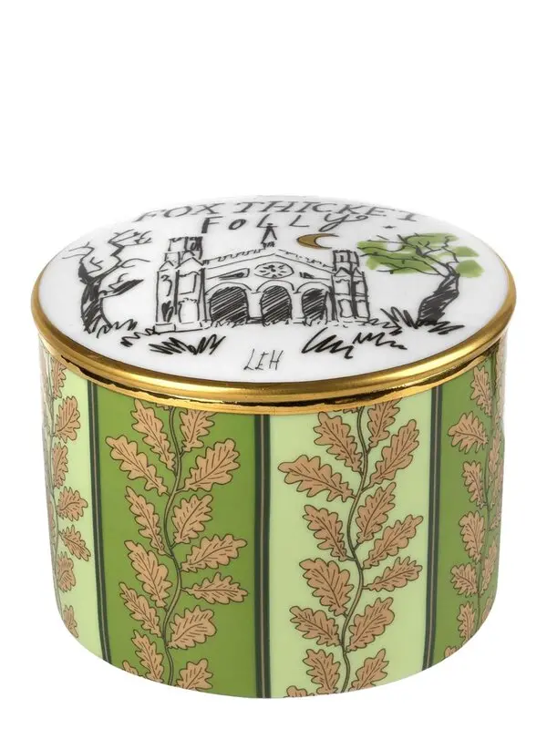 GINORI 1735 Profumi Luchino Trinket Box - Green