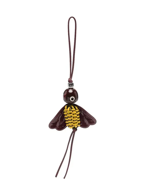 Loewe Blombee Leather Charm - Yellow