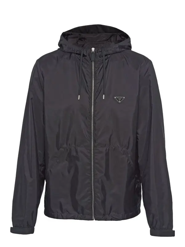 Prada Re-nylon Blouson Jacket - Black