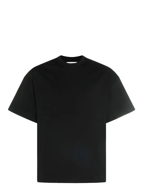 JIL SANDER Cotton T-shirt - Black