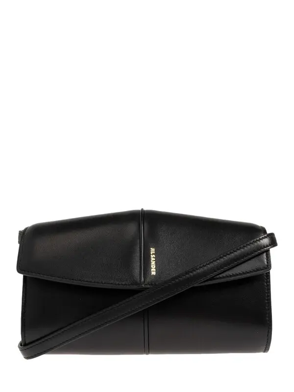 JIL SANDER Leather Mini Bag - Black