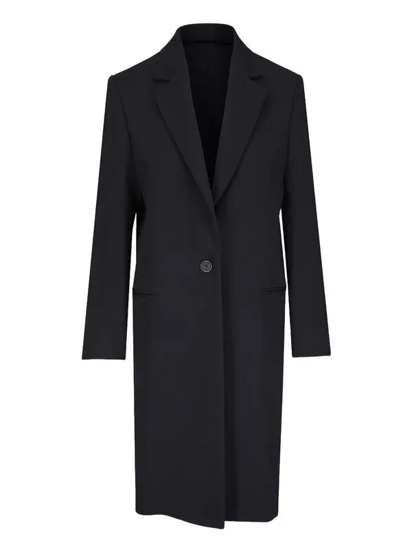 TOTEME Wool Coat - Black