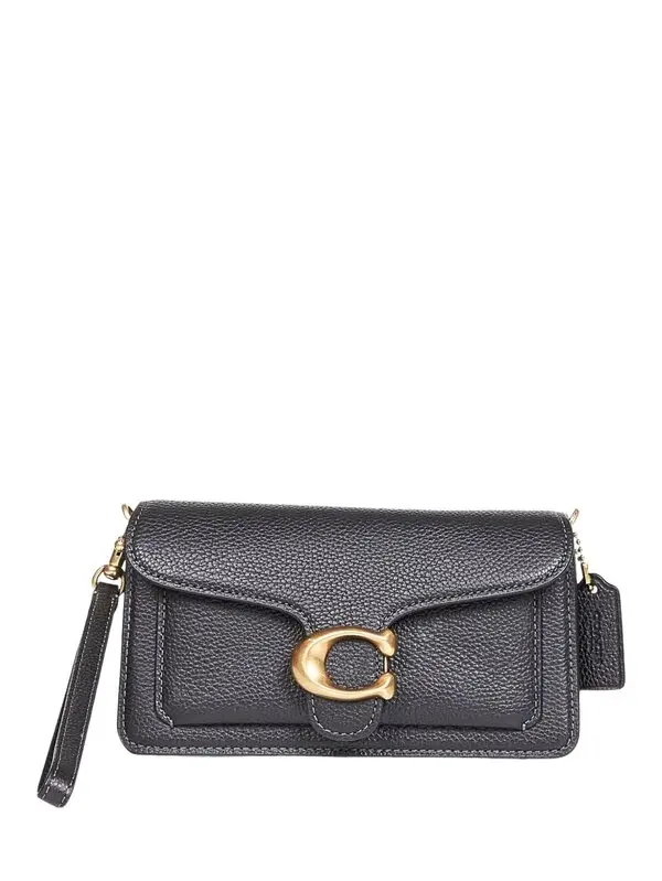 COACH Tabby 19 Leather Crossbody Bag - Black