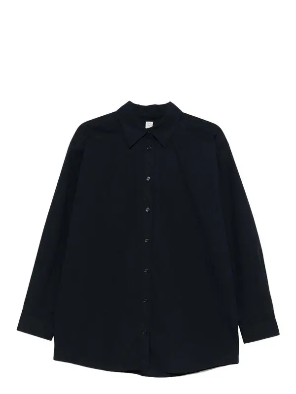 TOTEME Cotton Shirt - Blue