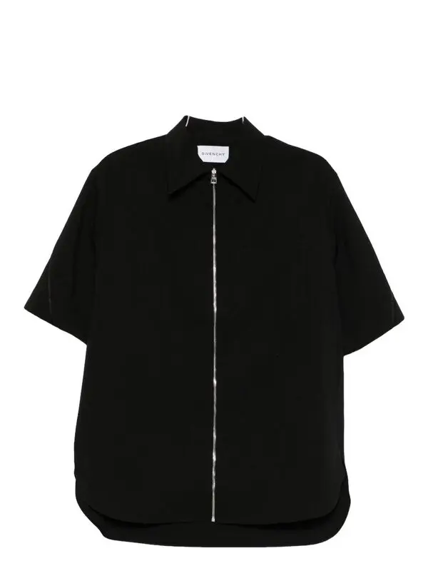 Givenchy Zipped Shirt - Black