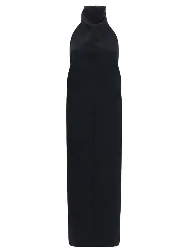 Khaite Roxanne Long Dress - Black