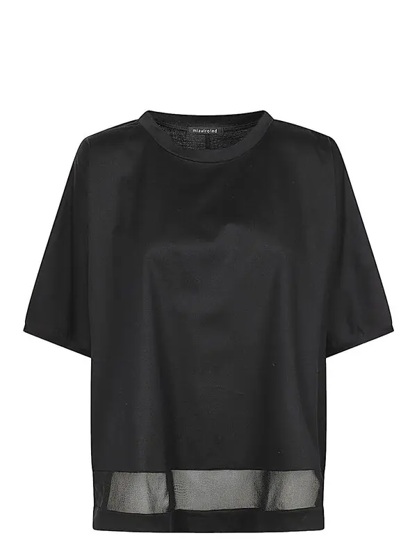 MIZUIRO Mizuiroind Cotton T-shirt - Black
