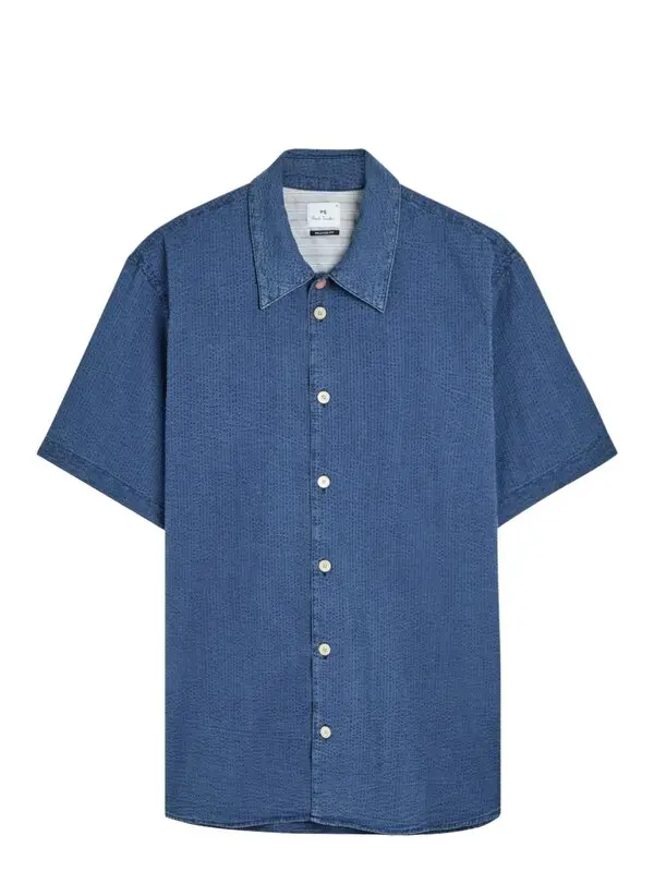 Paul Smith Short-sleeve Shirt - Blue
