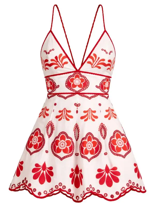 Charo Ruiz Ibiza Jela Dress - Red