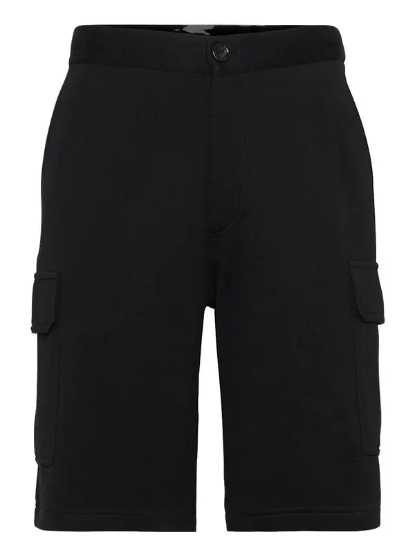 Brunello Cucinelli Cotton Cargo Shorts - Black