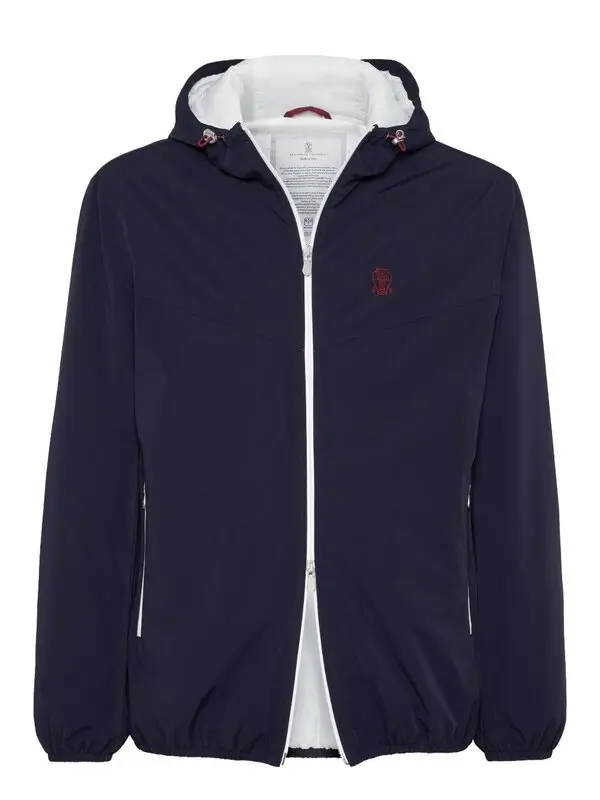 Brunello Cucinelli Water-resistant Blouson Jacket - Blue