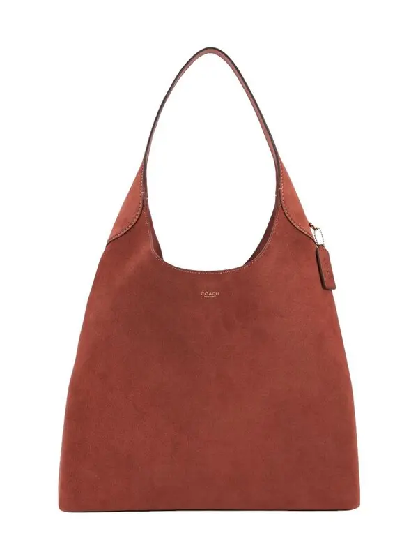 COACH Brooklyn 39 Leather Shoulder Bag - Brown