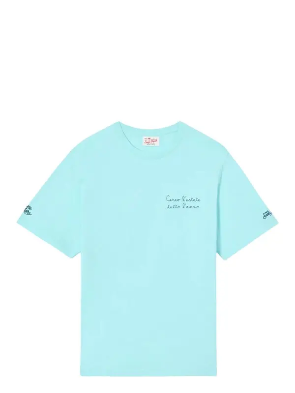 MC2 SAINT BARTH Portofino T-shirt - Sky Blue