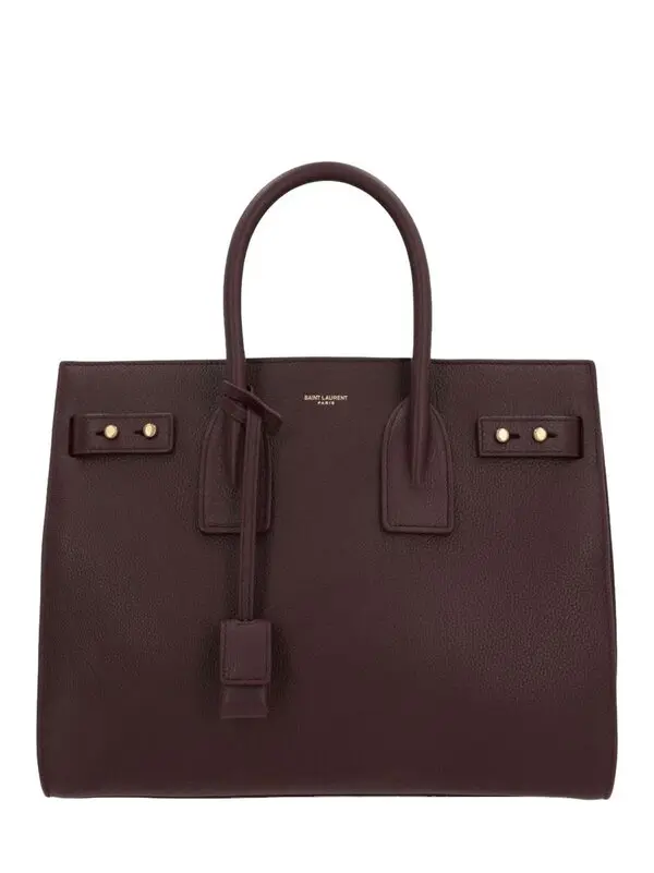 Saint Laurent Sac De Jour Small Leather Handbag - Red