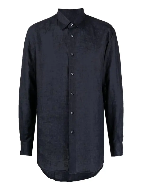 Brioni Linen Shirt - Blue