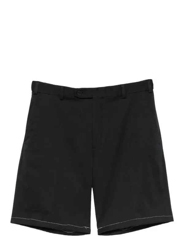 Brioni Cotton Bermuda Shorts - Blue