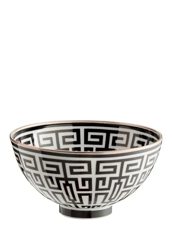 GINORI 1735 Labirinto Gio Ponti Bowl - Black