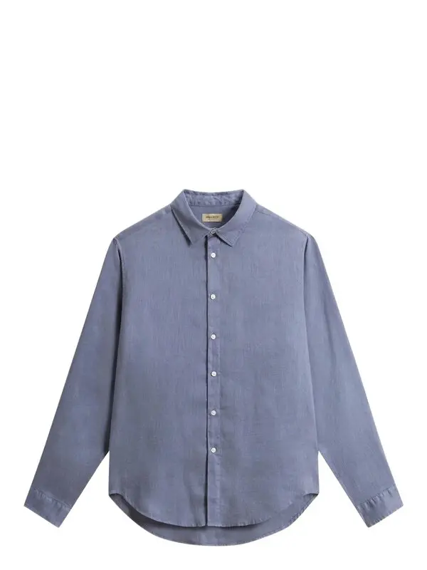 Woolrich Cotton Shirt - Blue