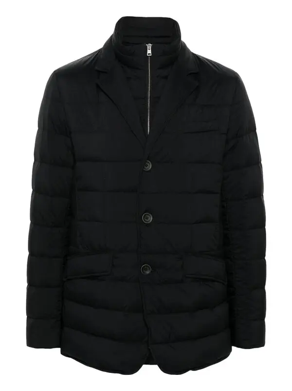 Herno Quilted Down Jacket - Black