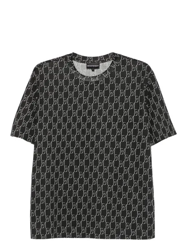 Emporio Armani Printed T-shirt - Blue