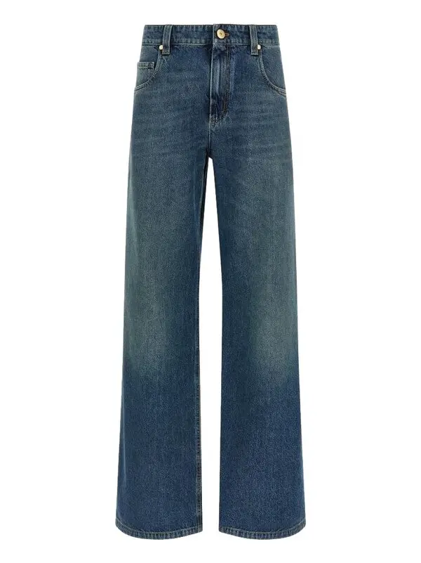 Brunello Cucinelli Denim Cotton Jeans - Blue