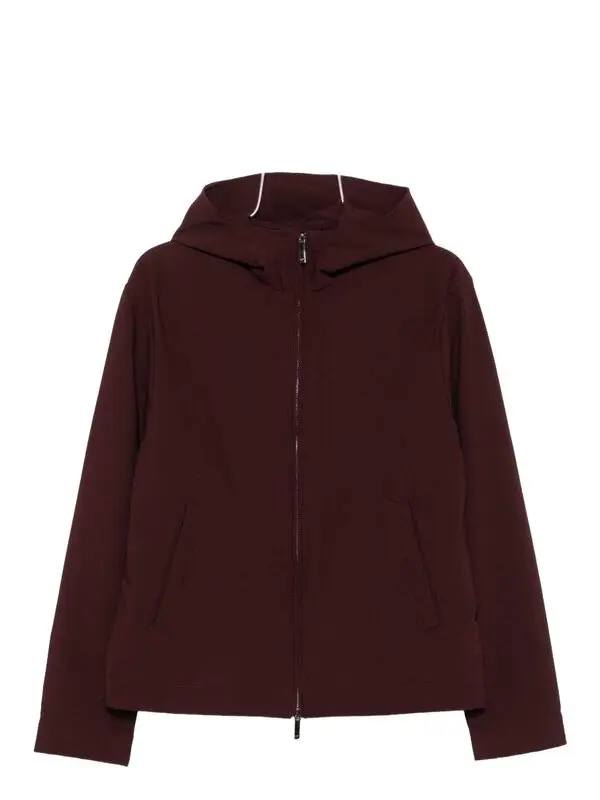 Emporio Armani Nylon Blouson Jacket - Red