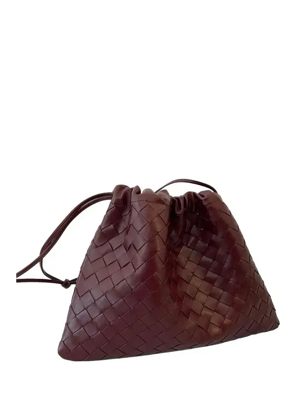 Bottega Veneta Leather Medium Dustbag - Red