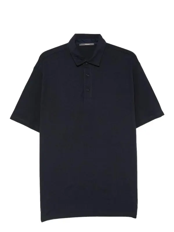 KANGRA Cotton Polo Shirt - Blue