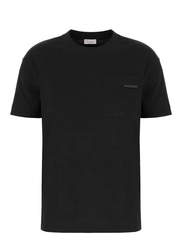 Brunello Cucinelli Cotton T-shirt - Black